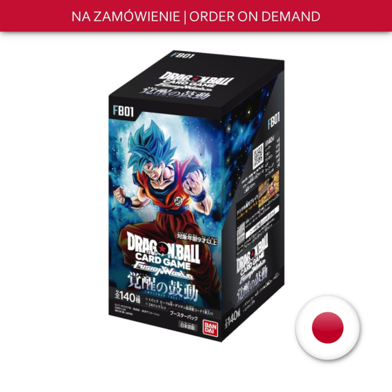 Dragon Ball TCG Japoński Booster Box - Awakened Pulse (FB-01) > Bandai ...